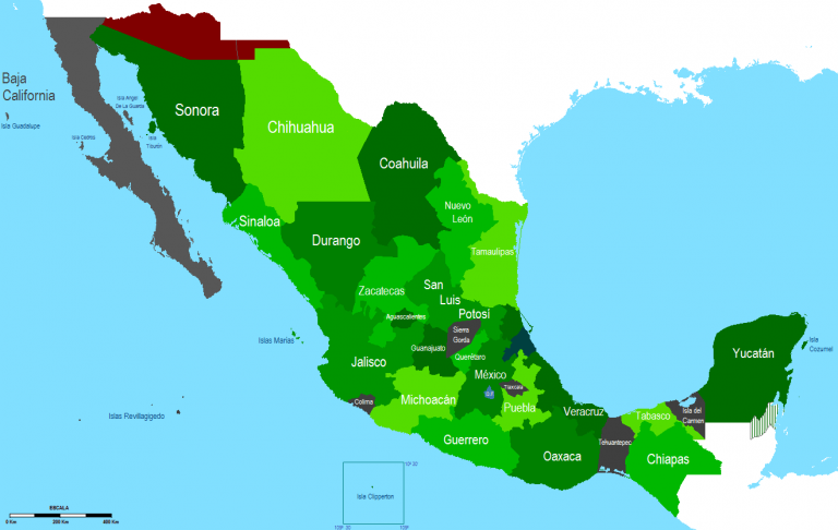 El mapa de México, la principal herramienta de los viajeros