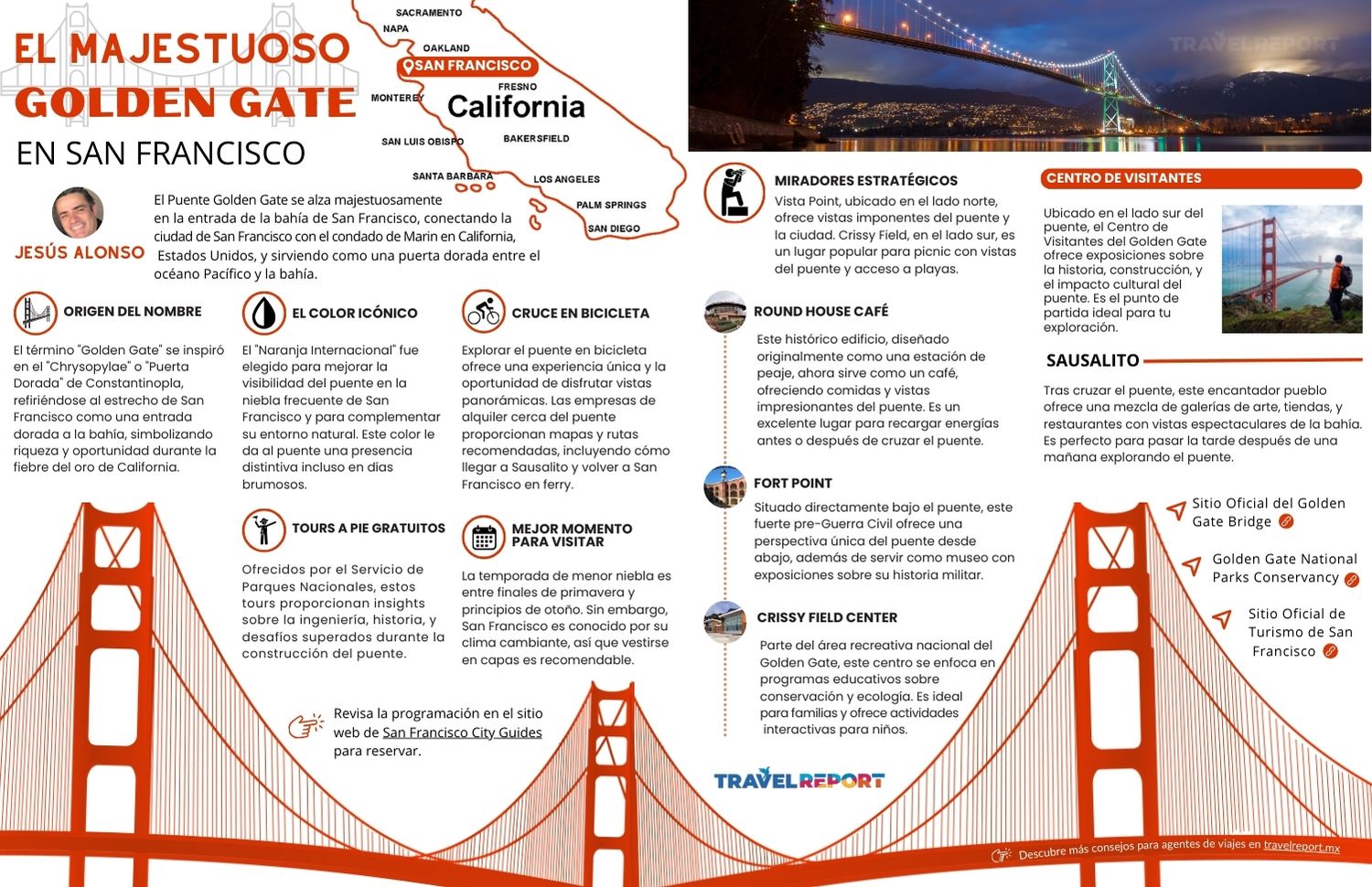 Visita el Golden Gate - Travel Report