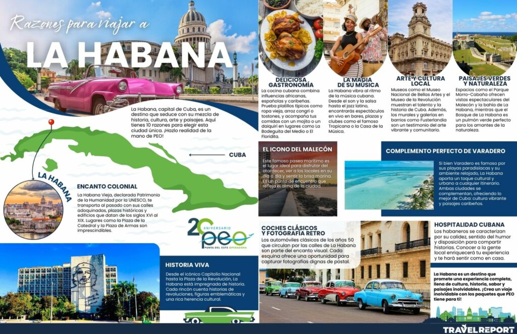 La Habana 10 Razones para viajar - Travel Report