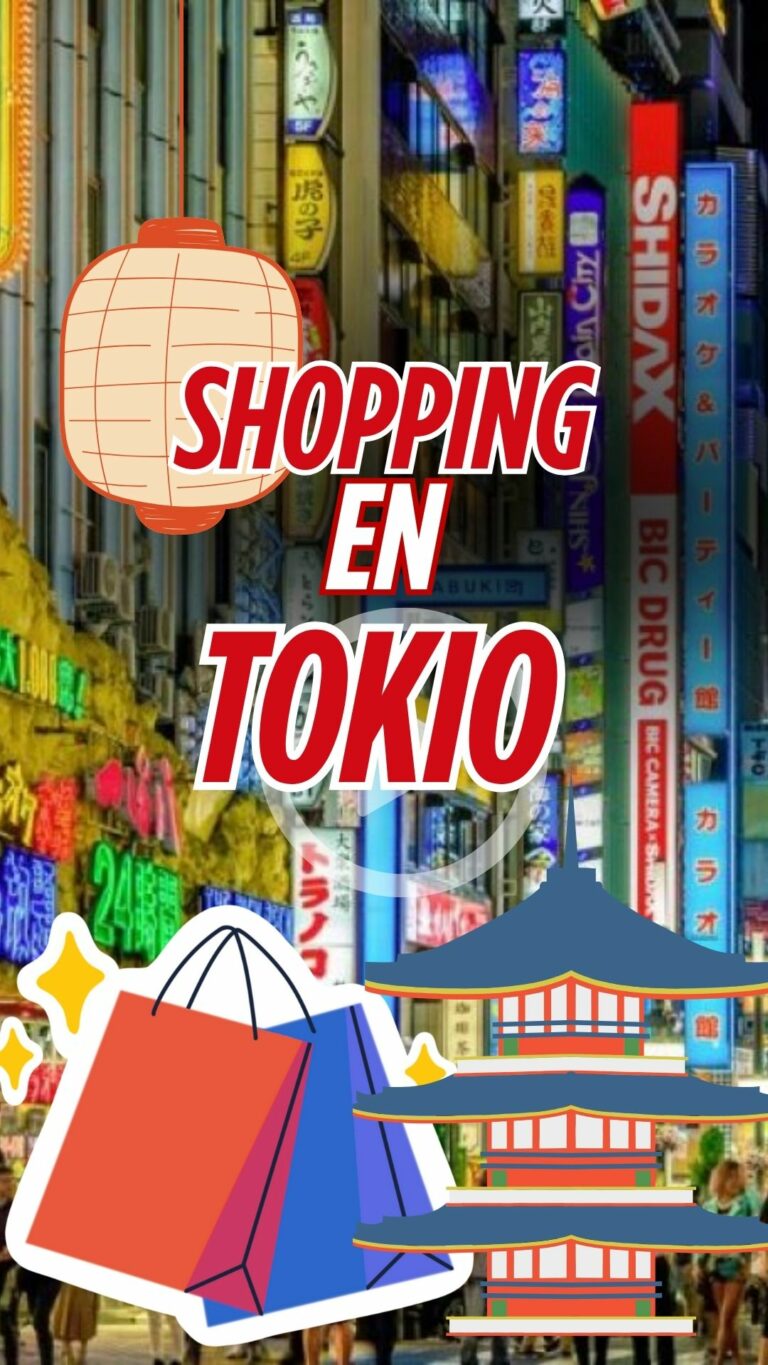 Guía de distritos de shopping en Tokio